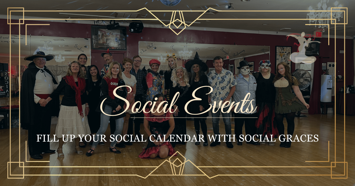 Fun & Inclusive Social Events | Social Graces Ballroom Dance Studio
